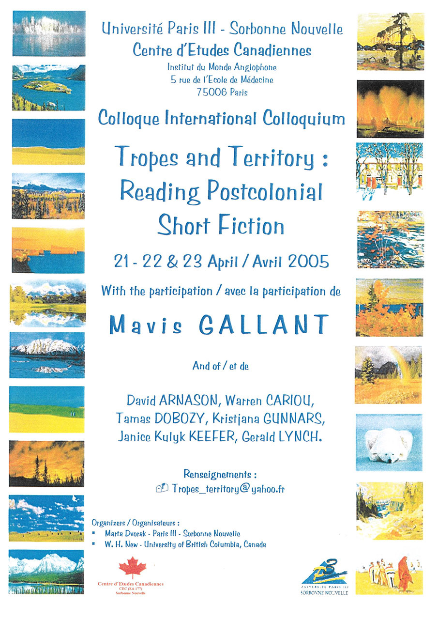 Tropes and Territory: Reading the Postcolonial Short Story – Canadian ...