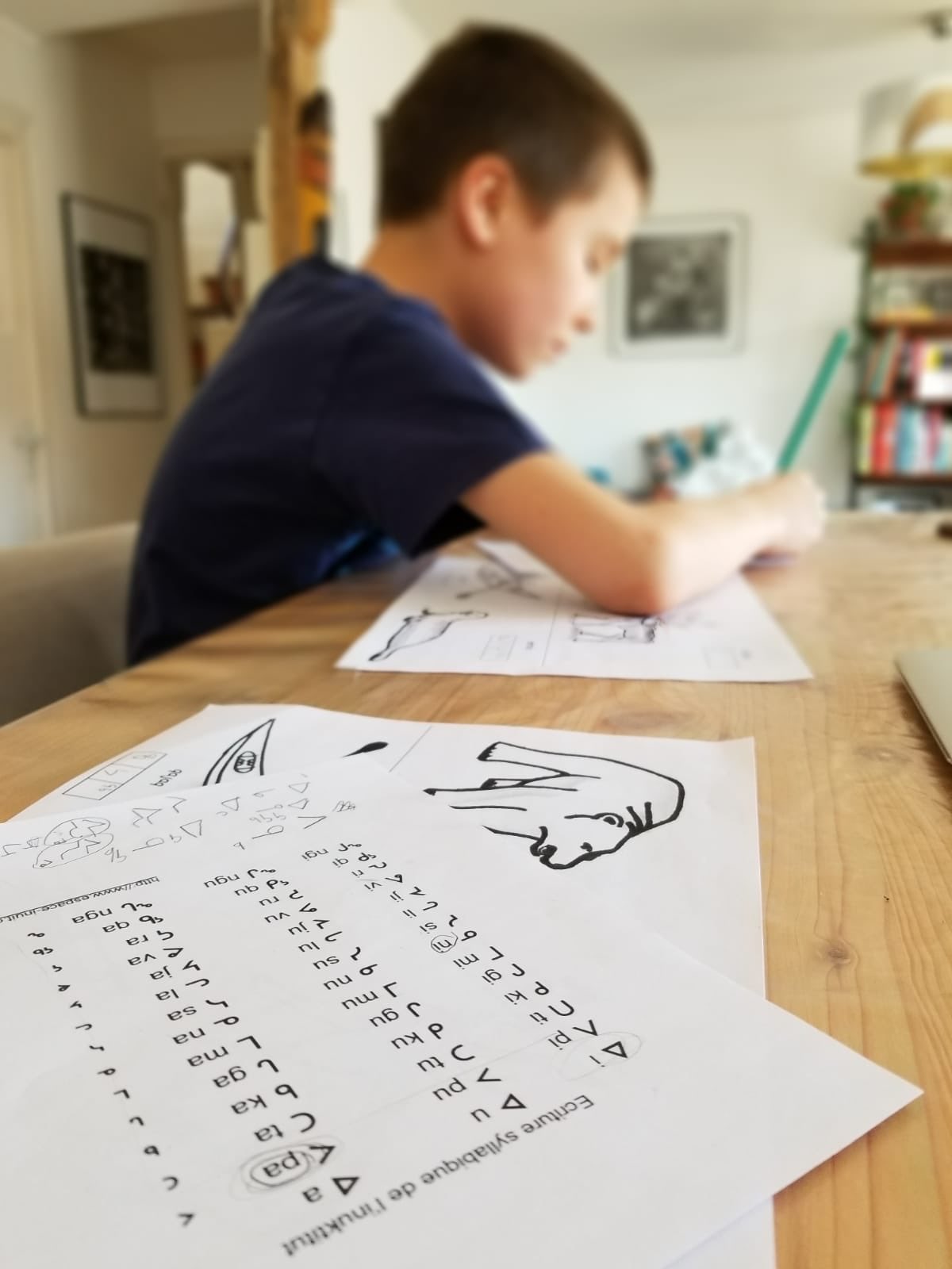 Inuit writing workshop – Canadian Cultural Centre – Paris