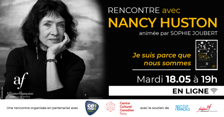 Nancy Huston – Centre Culturel Canadien – Paris